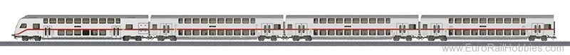 Marklin 43476 HO DB AG IC Bi-Level Car Set (Exclusive