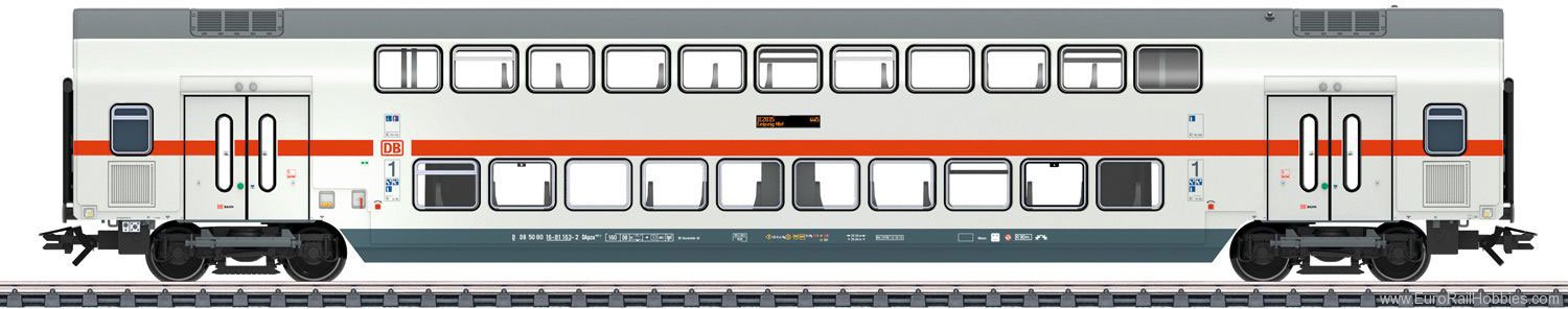 Marklin 43481 HO DB AG IC2 Bi-Level Intermediate Car,