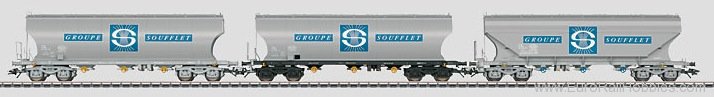 Marklin 46341 HO Grain Hopper Car Set. (Factory Sold