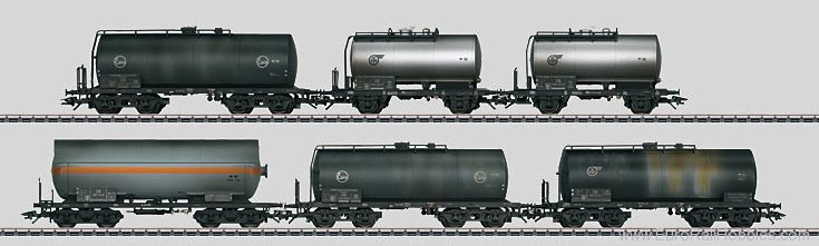Marklin 46533 HO Era III Tank Car Set DB (3/2013 Exclusiv