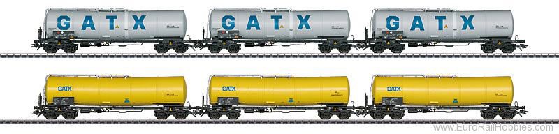 Marklin 46544 HO Modern Tank Car Set (25 Years Exclusiv
