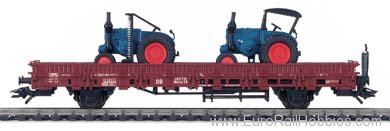 Marklin 46948 HO DB TYPE Rlmms 58 FLAT CAR