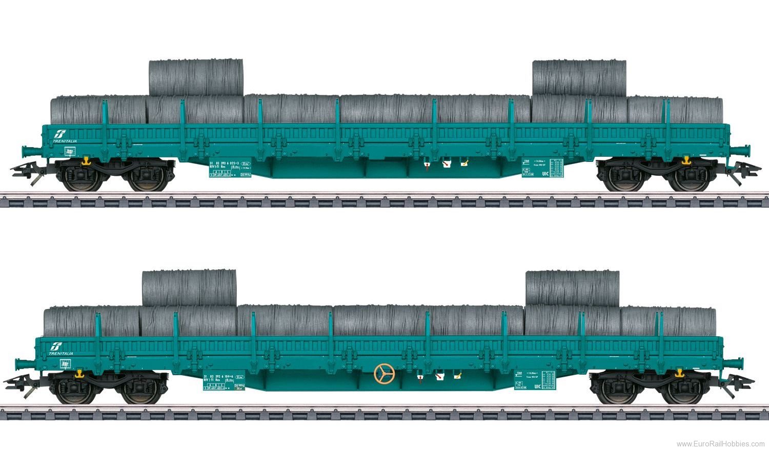 Marklin 47107 HO FS Type Res Low Side Car Set