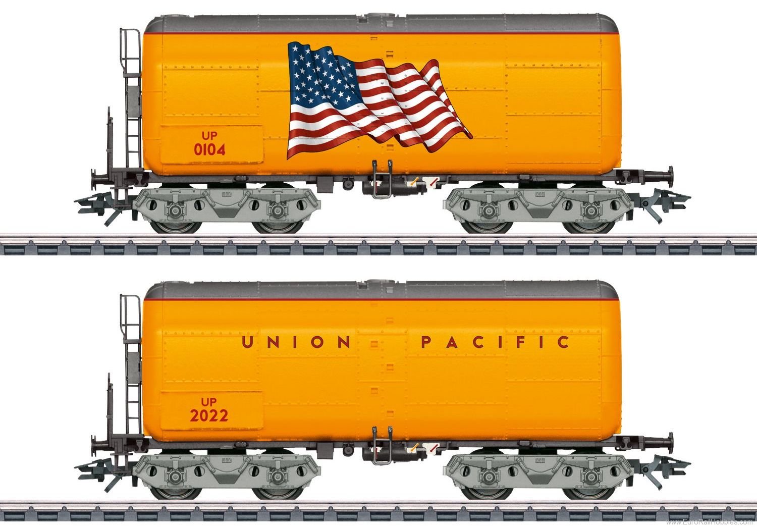 Marklin 47918 HO Union Pacific Tank Car Set ''''April