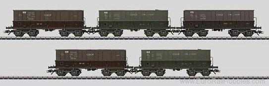 Marklin 48434 HO SNCF ''Mineraliers'' Ore Car Set
