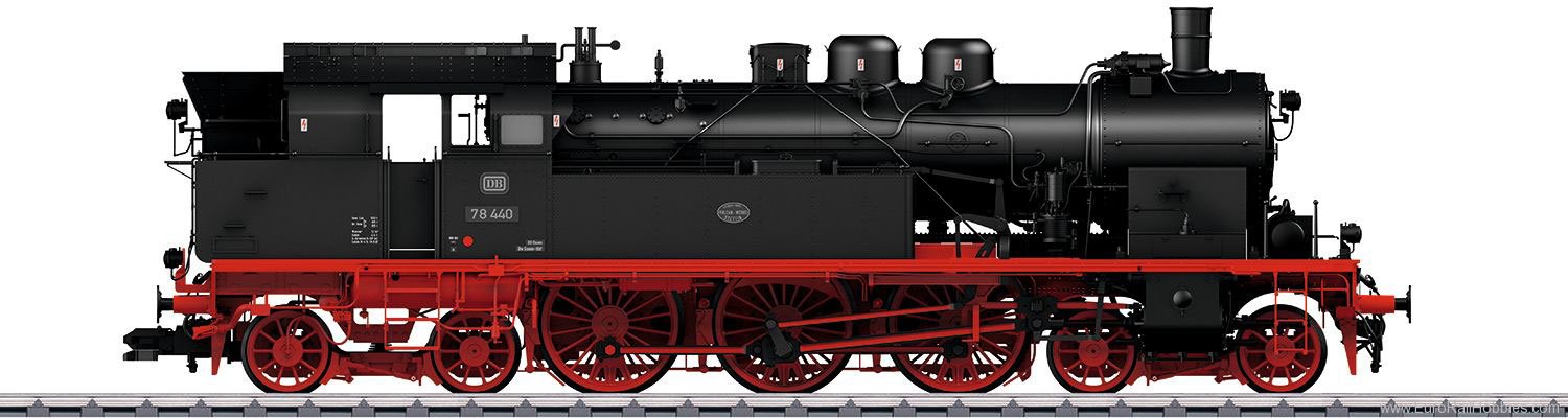 Marklin 55077 1 DB cl 78 Steam Tank Locomotive, MFX/DCC