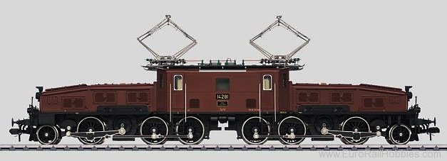 Marklin 55564 1 SBB Class Ce 6/8 II Crocodile Heavy