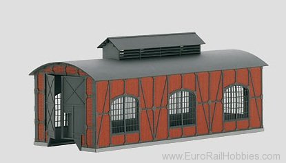 Marklin 72898 HO Building Kit of a Locomotive Shed