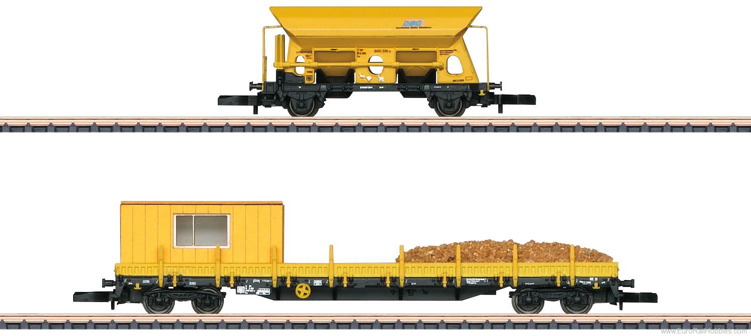 Marklin 82425 Z DBG Construction Train Car Set (Factory