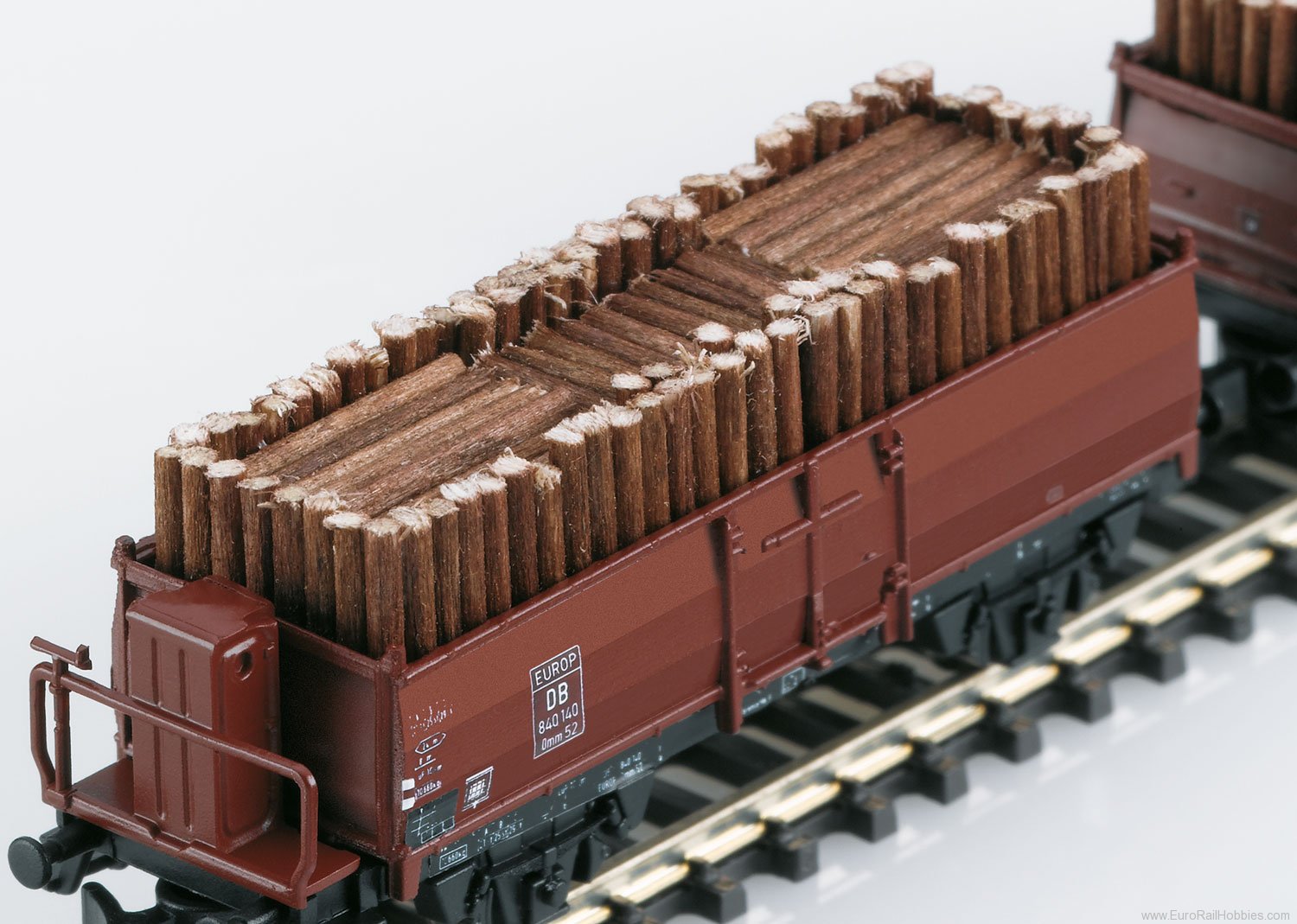 Marklin 86238 Z Wood Load Freight 4-Car Set (Factory