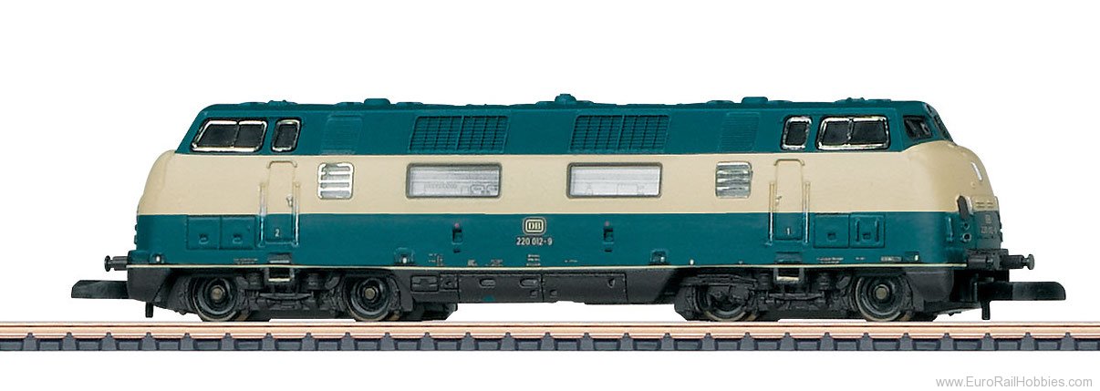 Marklin 88202 Z Class 220 Diesel Locomotive in Ocean