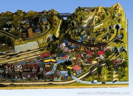 Noch 80131 HO Right Front Extension Layout, i. f.