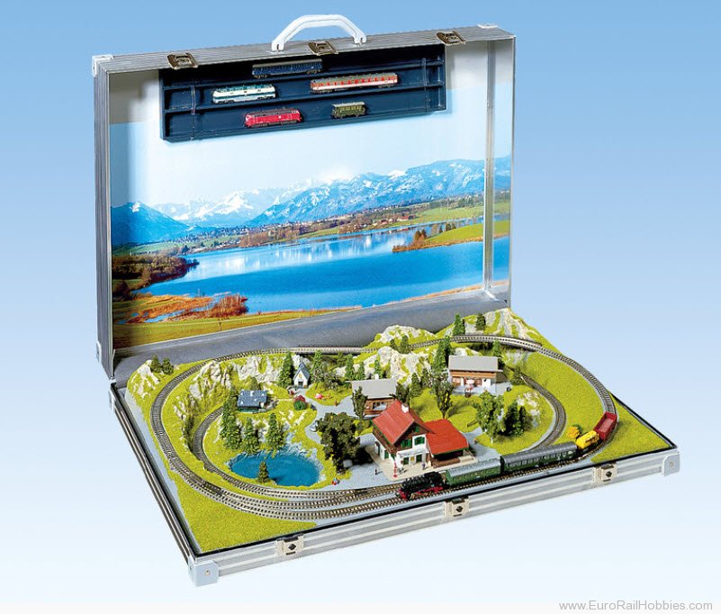 Noch 88271 N Briefcase Layout Sonnenalpe, (w/MiniTrix
