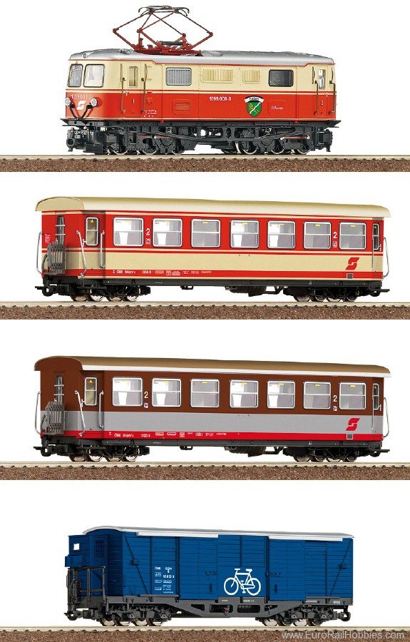 Roco 31050 HOe H0e Train Set Passenger Train Mariazellerbahn