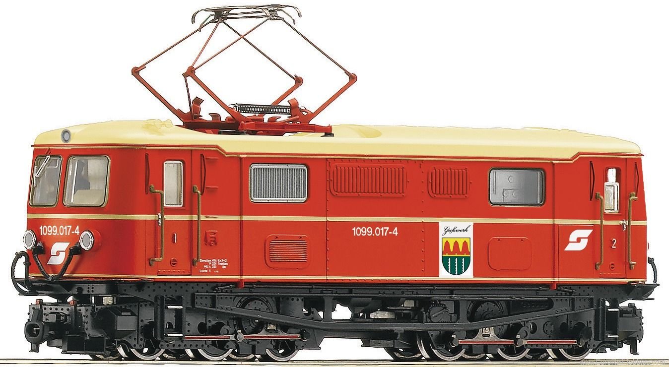 Roco 33226 HOe Electric Locomotive 1099.017-4 blutorange