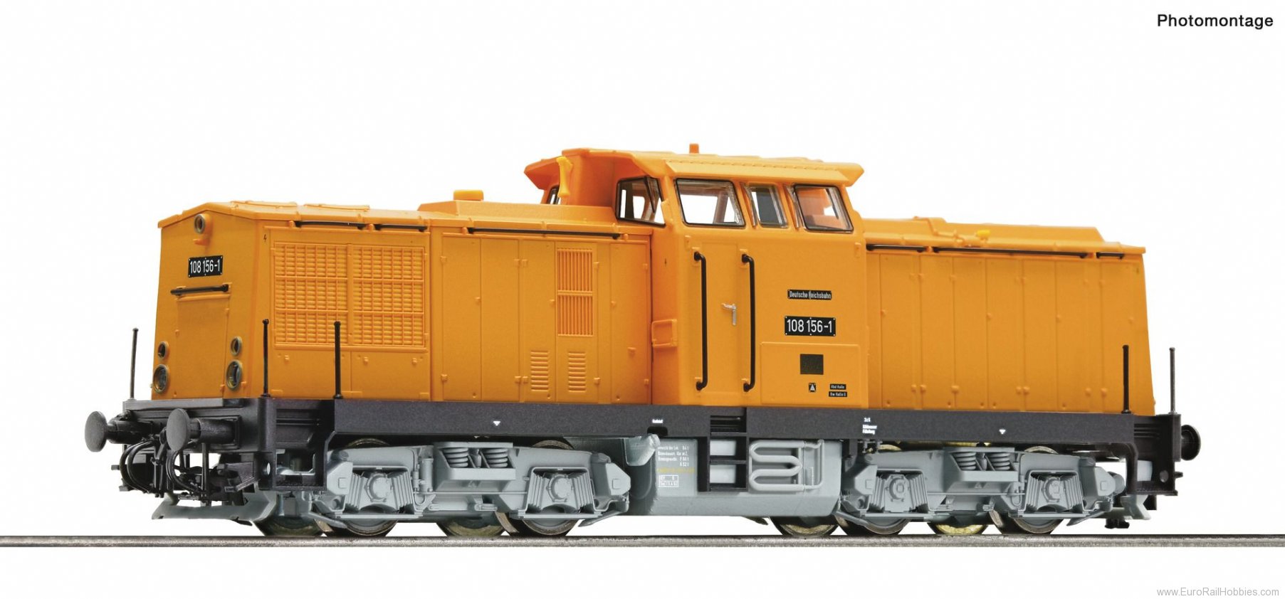 Roco 36336 TT Diesel locomotive class 108, DR