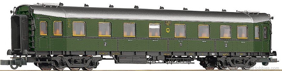 Roco 45444 HO 1st/2nd Class Express Coach DRG