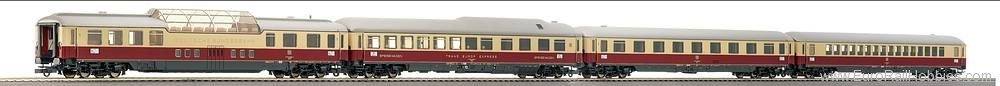 Roco 45924 HO 4-piece set TEE Rheingold of the DB