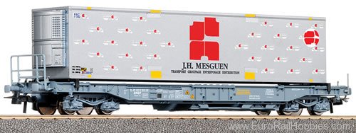 Roco 47118 HO SNCF Container Car w. 40'' Container