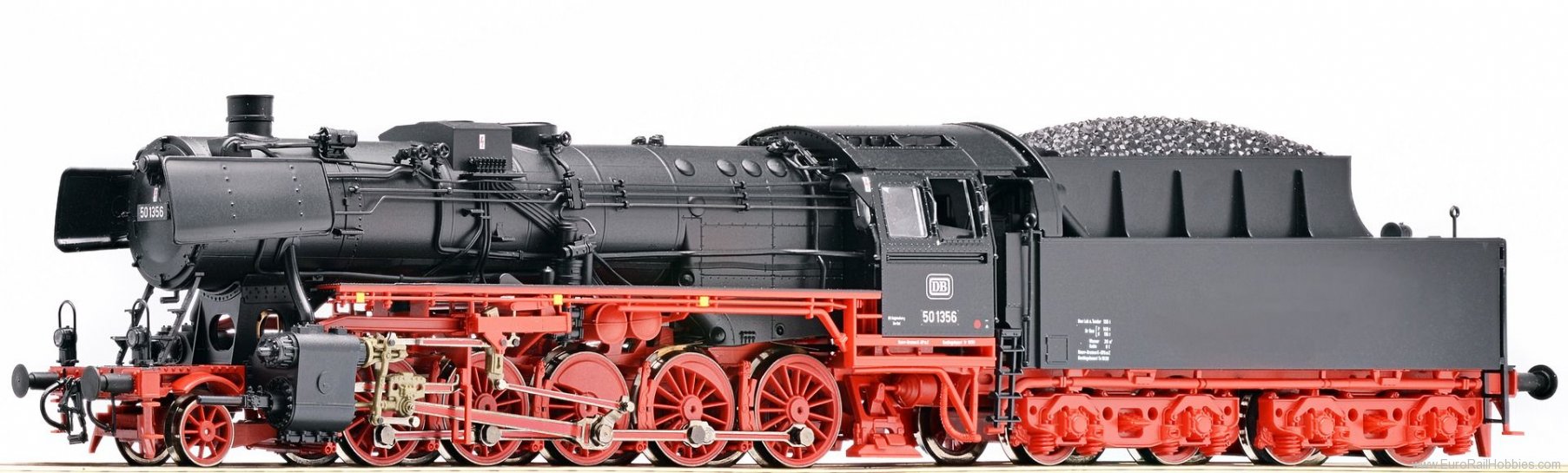 Roco 62247 HO DB class 50 Steam locomotive (Digital