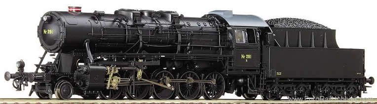 Roco 62261 HO DSB Steam locomotive Litra N