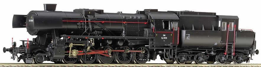 Roco 62268 HO OBB Steam locomotive Rh 52 , with sound,
