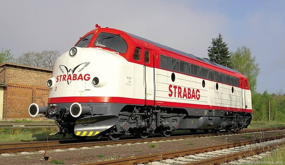Roco 62857 HO STRABAG Diesel locomotive MY Nohab