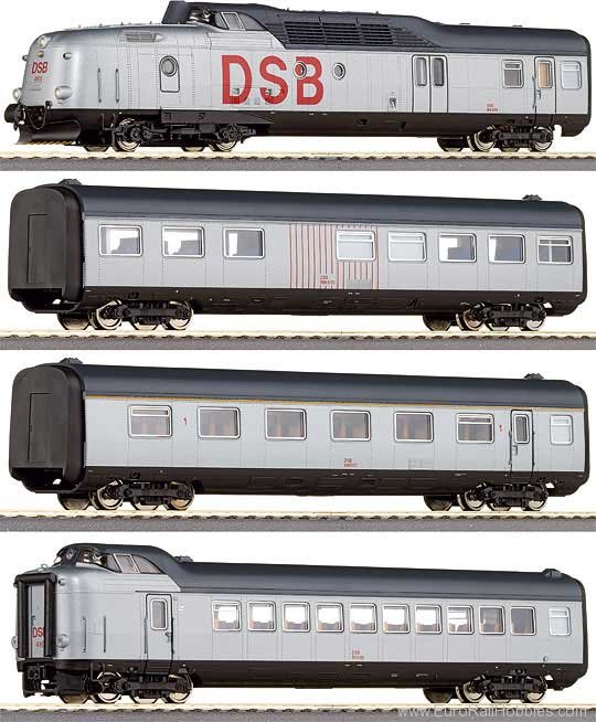 Roco 63067 HO Diesel powered railcar MA Lyntog museum