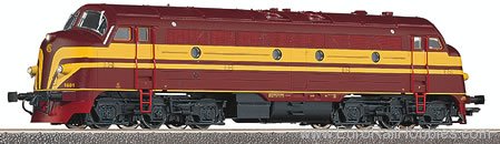 Roco 63482 HO Diesel locomotive Serie 1600 CFL DCC