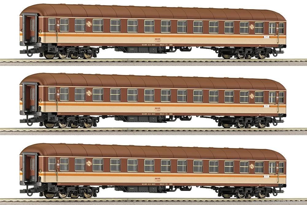 Roco 64043 HO RENFE Set Slumber coach 3 parts
