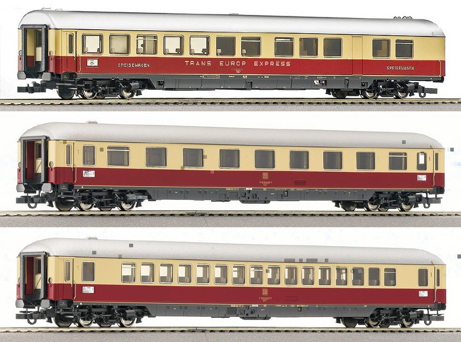 Roco 64074 HO Car Set Rembrandt DB