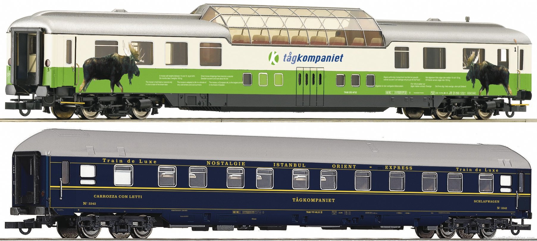 Roco 64122 HO 2-piece set