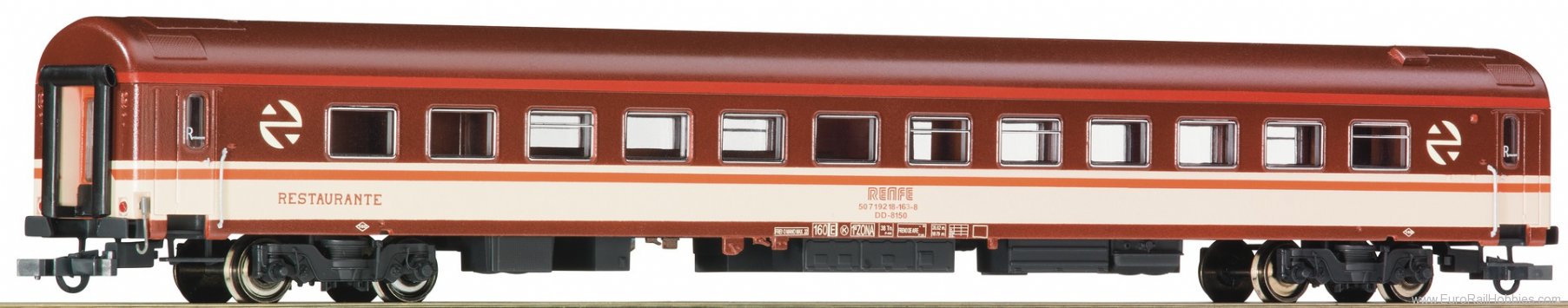 Roco 64607 HO Dining car, RENFE