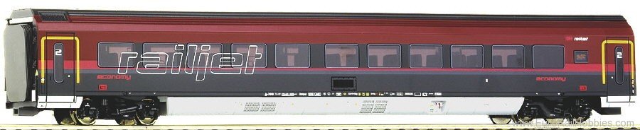 Roco 64711 HO OBB Railjet-Economy Coach
