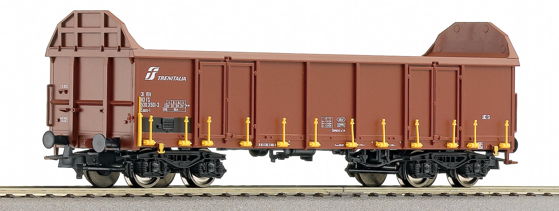 Roco 66957 HO FS Wood Transport car 4-axle type Ealos-t