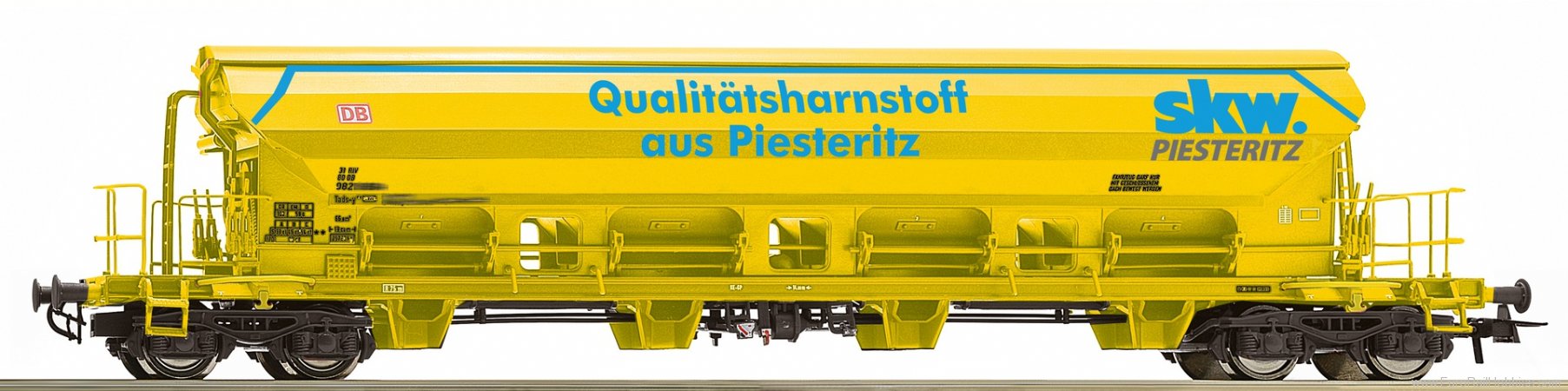 Roco 67178 HO 2-piece set swing roof wagons, DB AB