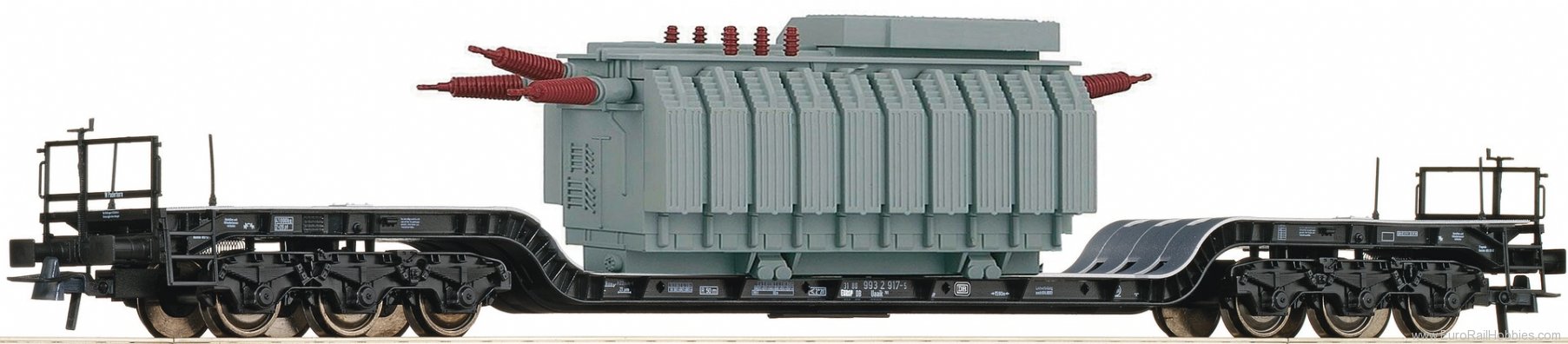 Roco 67470 HO Low-loader wagon, DB