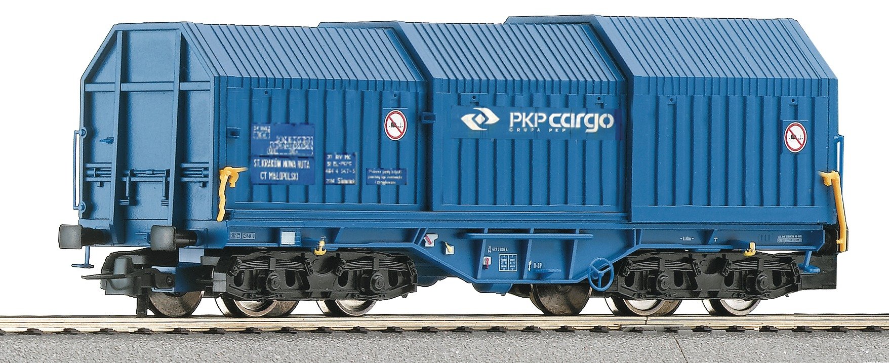 Roco 67536 HO Telescopic hood wagon, PKP