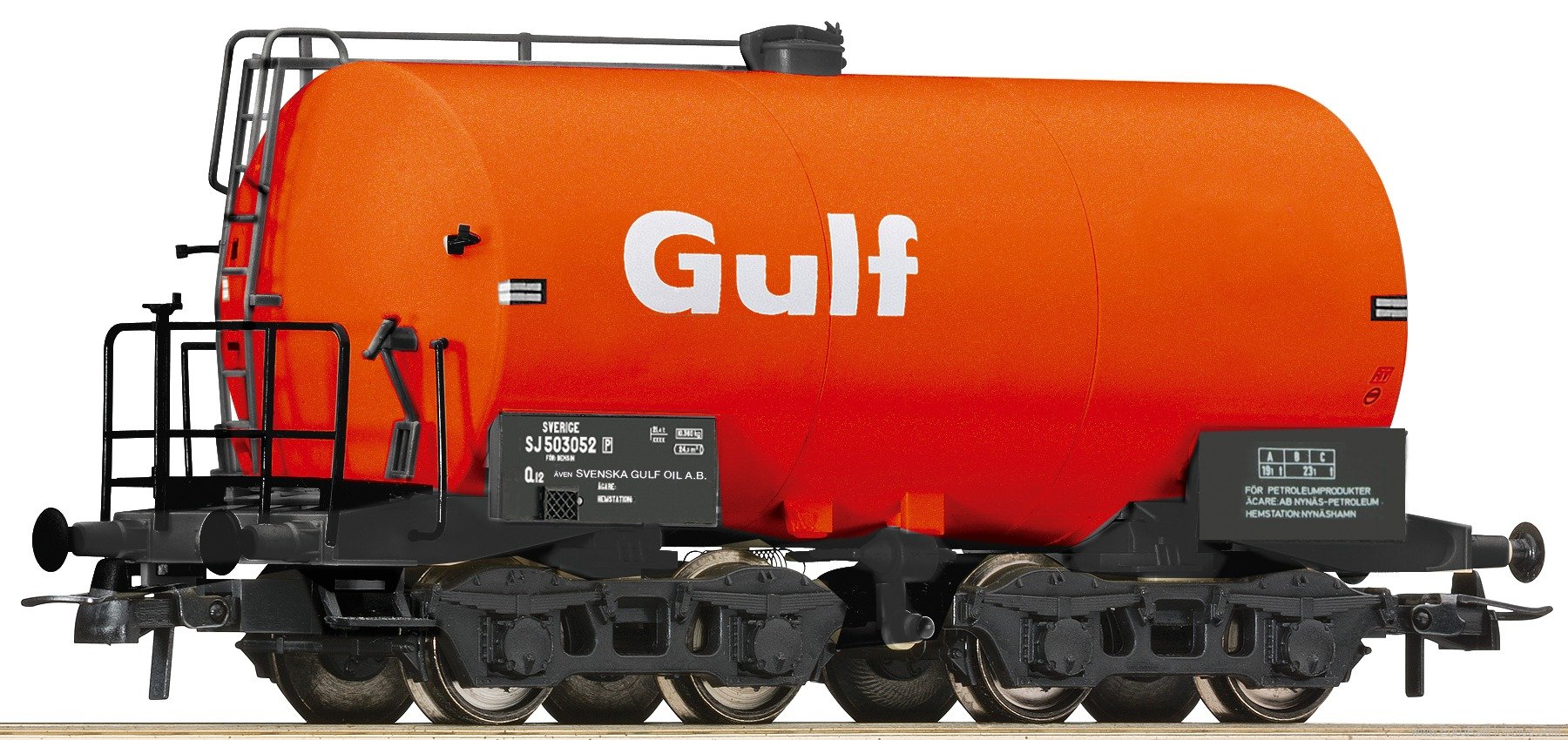 Roco 67592 HO Tank wagon Gulf, SJ