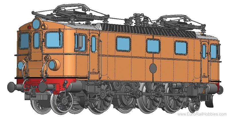 Roco 68532 HO Electric Locomotive DA of the SJ (AC