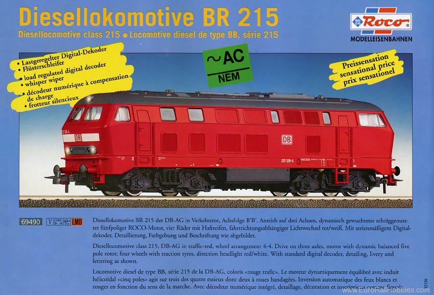 Roco 69490 HO SPECIAL OFFER - Diesel Locomotive Cl