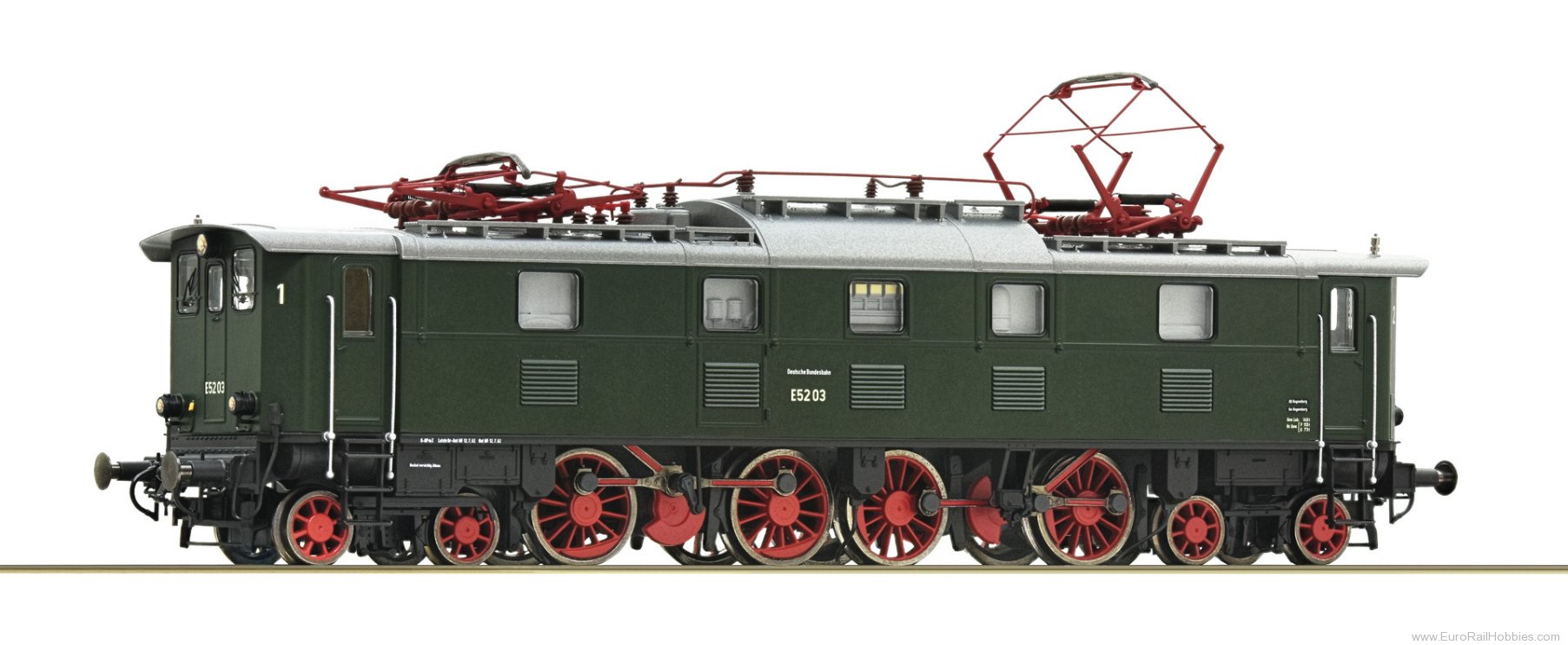 Roco 70062 HO Electric locomotive E 52 03, DB (DC