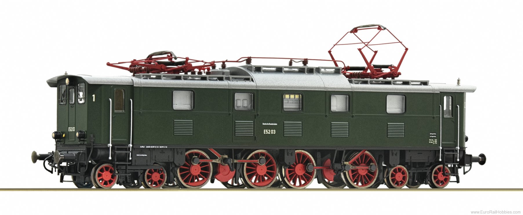 Roco 70063 HO Electric locomotive E 52 03, DB (Digital