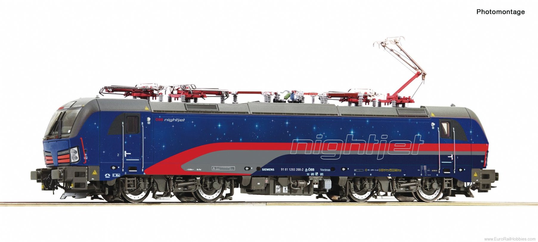 Roco 71975 HO OBB Electric locomotive 1293 200-2