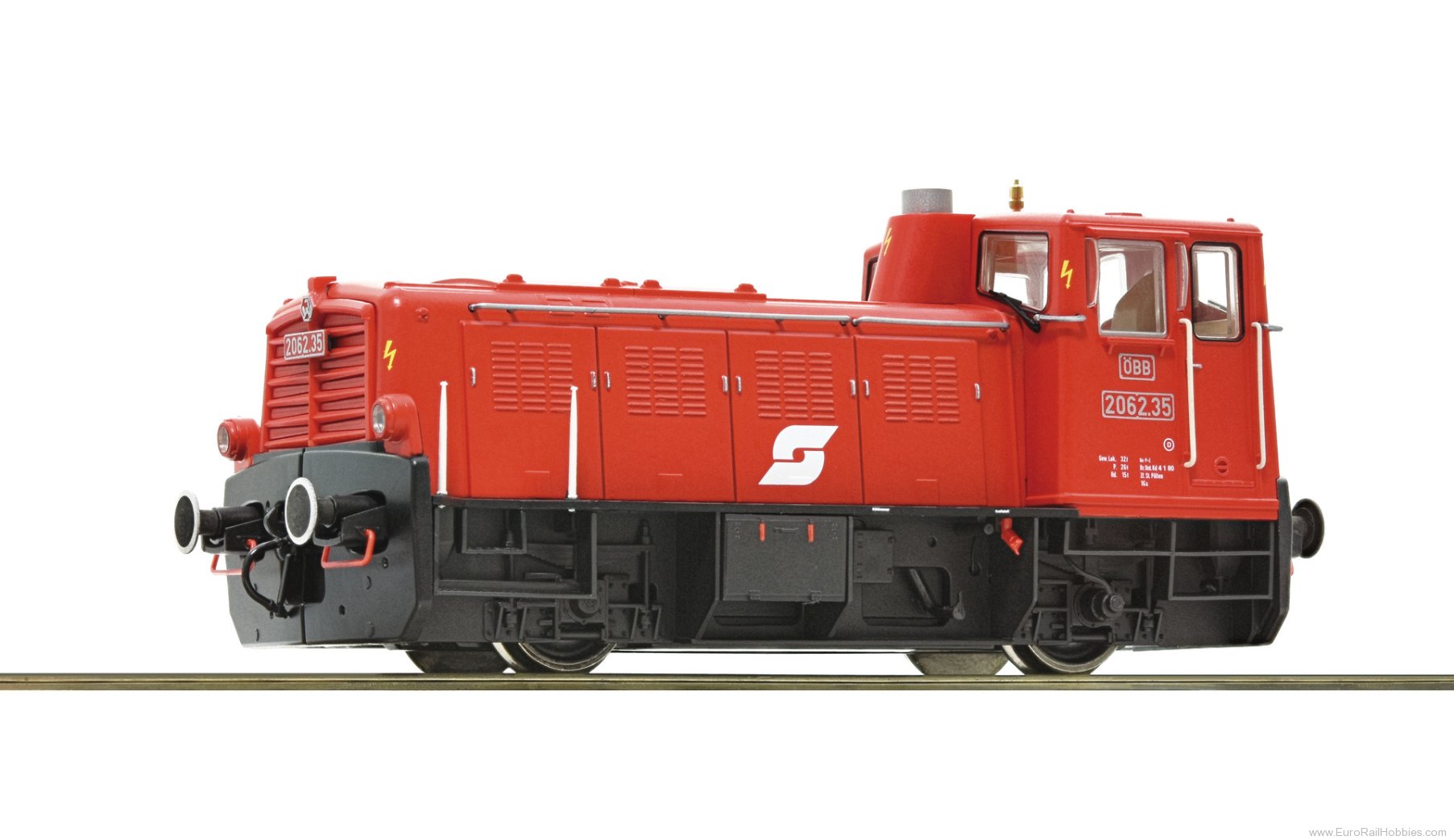Roco 72001 HO Diesel Locomotive series 2062, ÖBB