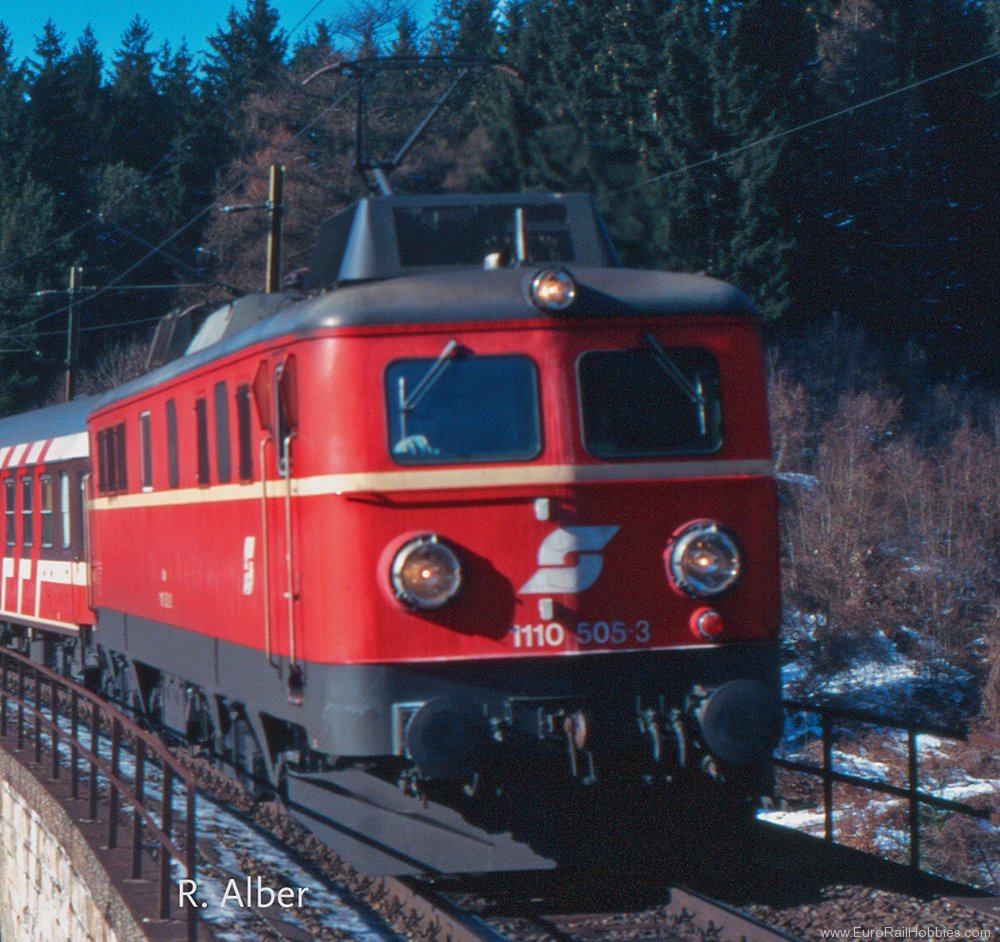 Roco 72363 HO Electric locomotive 1110.5, OBB (Digital