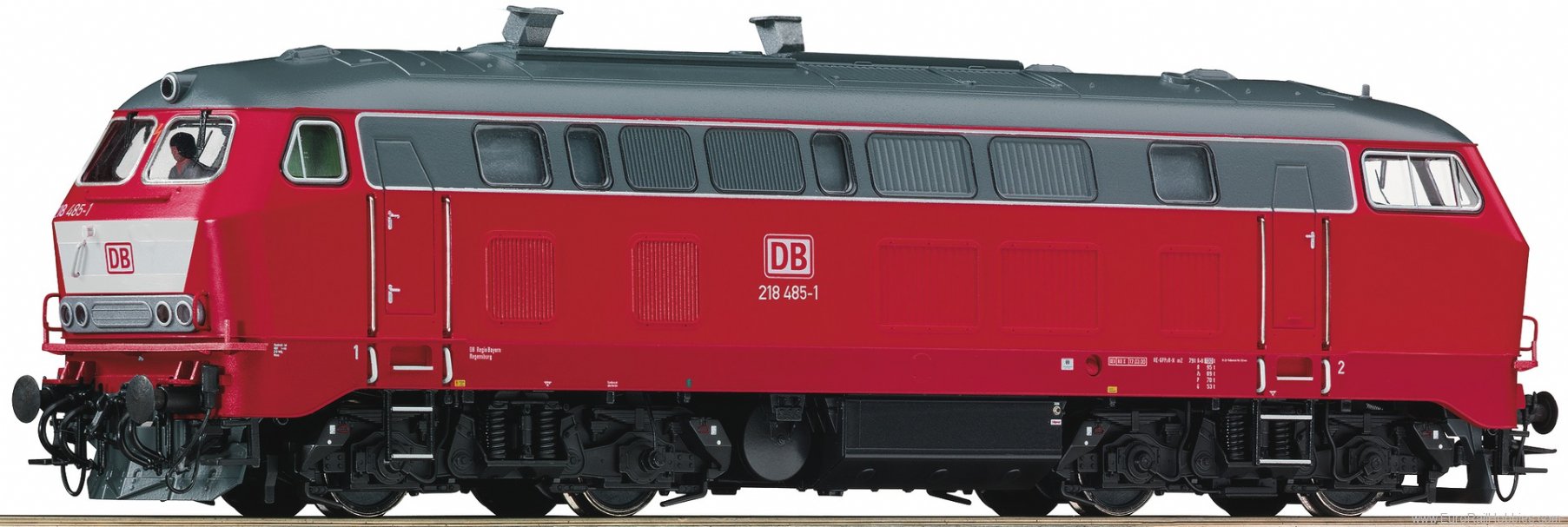 Roco 72766 HO Diesel locomotive 218 485-1, DB AG