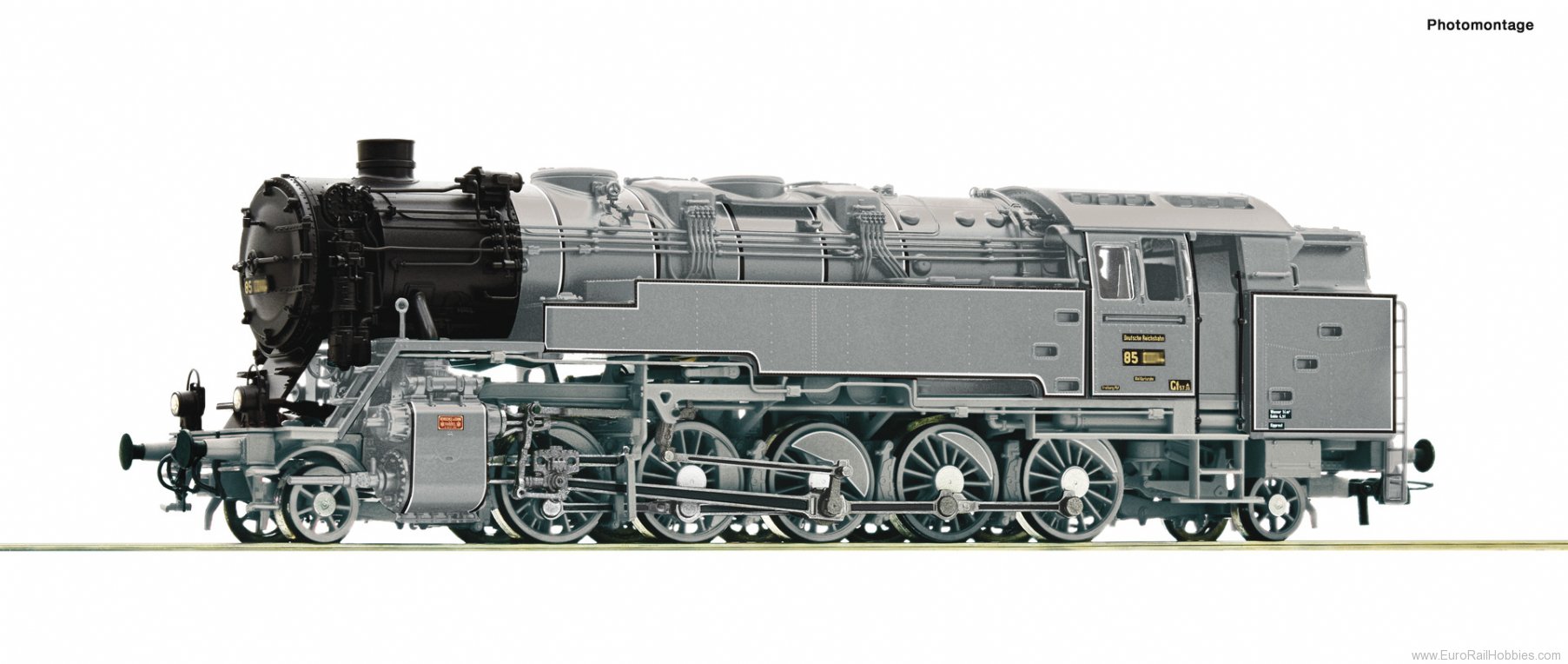Roco 73111 HO Steam locomotive 85 002, DRG (DCC Sound)