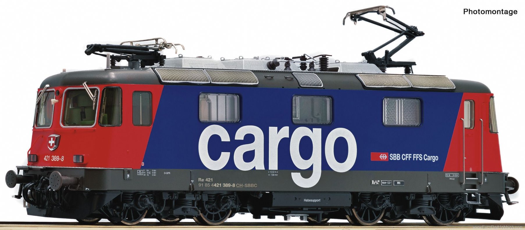 Roco 73256 HO Electric locomotive 421 389-8, SBB