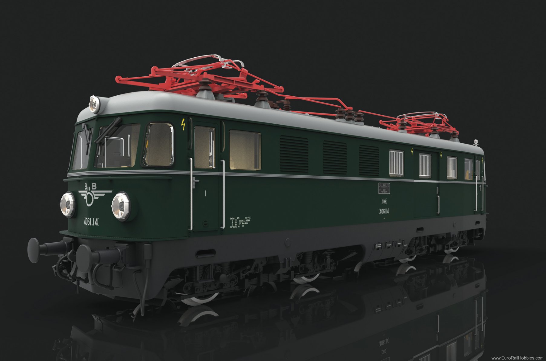 Roco 73292 HO Electric railcar Rh 4061, OBB